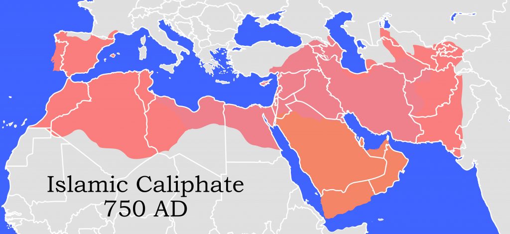 Map_of_expansion_of_Caliphate - The Truth Hunter